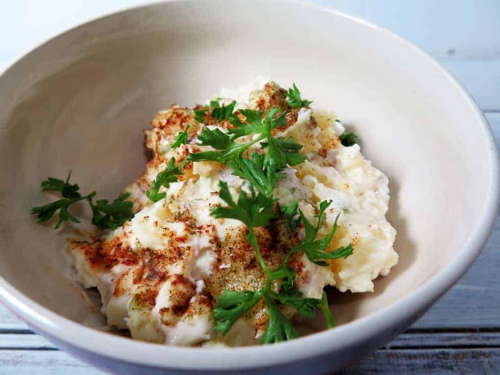 Spring Potato Salad - Apples for CJ