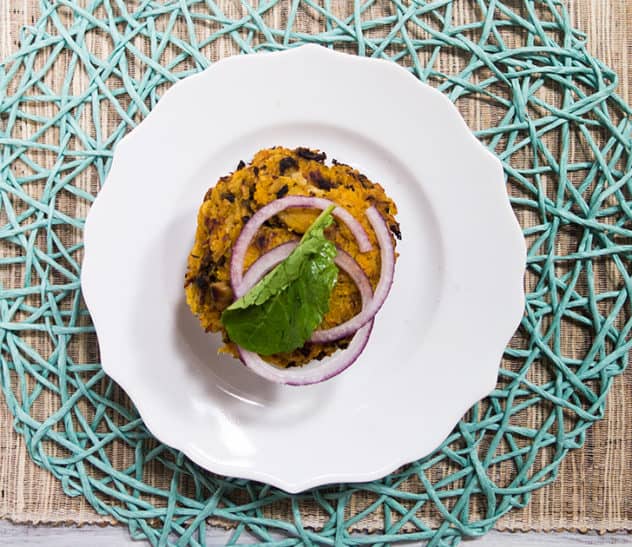 Butternut Squash Veggie Burgers - Apples for CJ