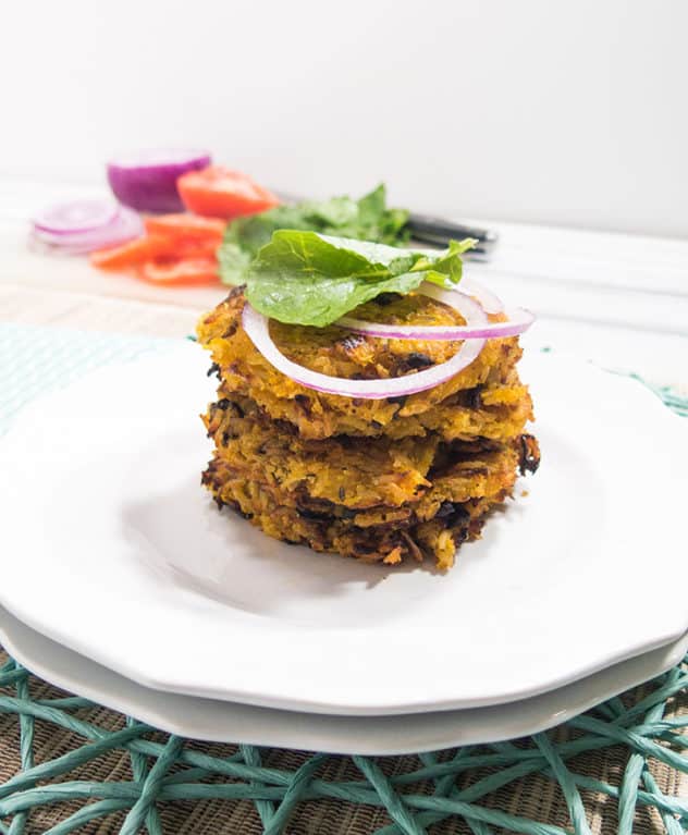 Butternut Squash Veggie Burgers - Apples for CJ