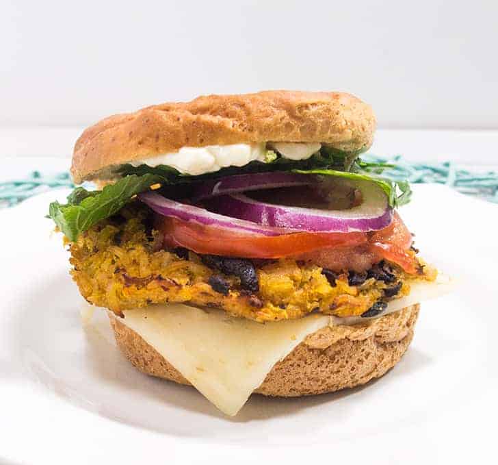 Butternut Squash Veggie Burgers - Apples for CJ