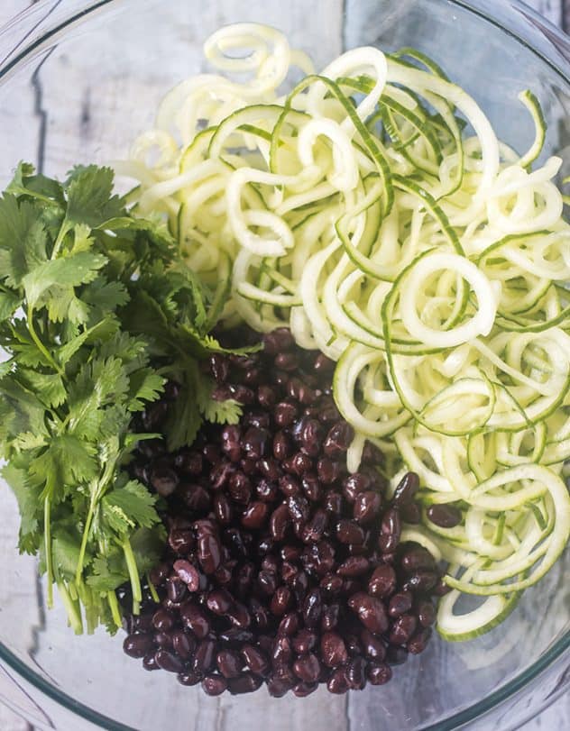 Cucumber Black Bean Salad Recipe (Gluten Free) | Apples for CJ