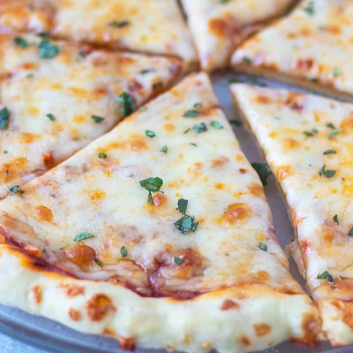 Gluten Free Pizza Crust (Quick, Easy) - Apples for CJ