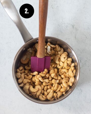 Honey Roasted Cashews (Easy, 4 ingredients) - Apples for CJ