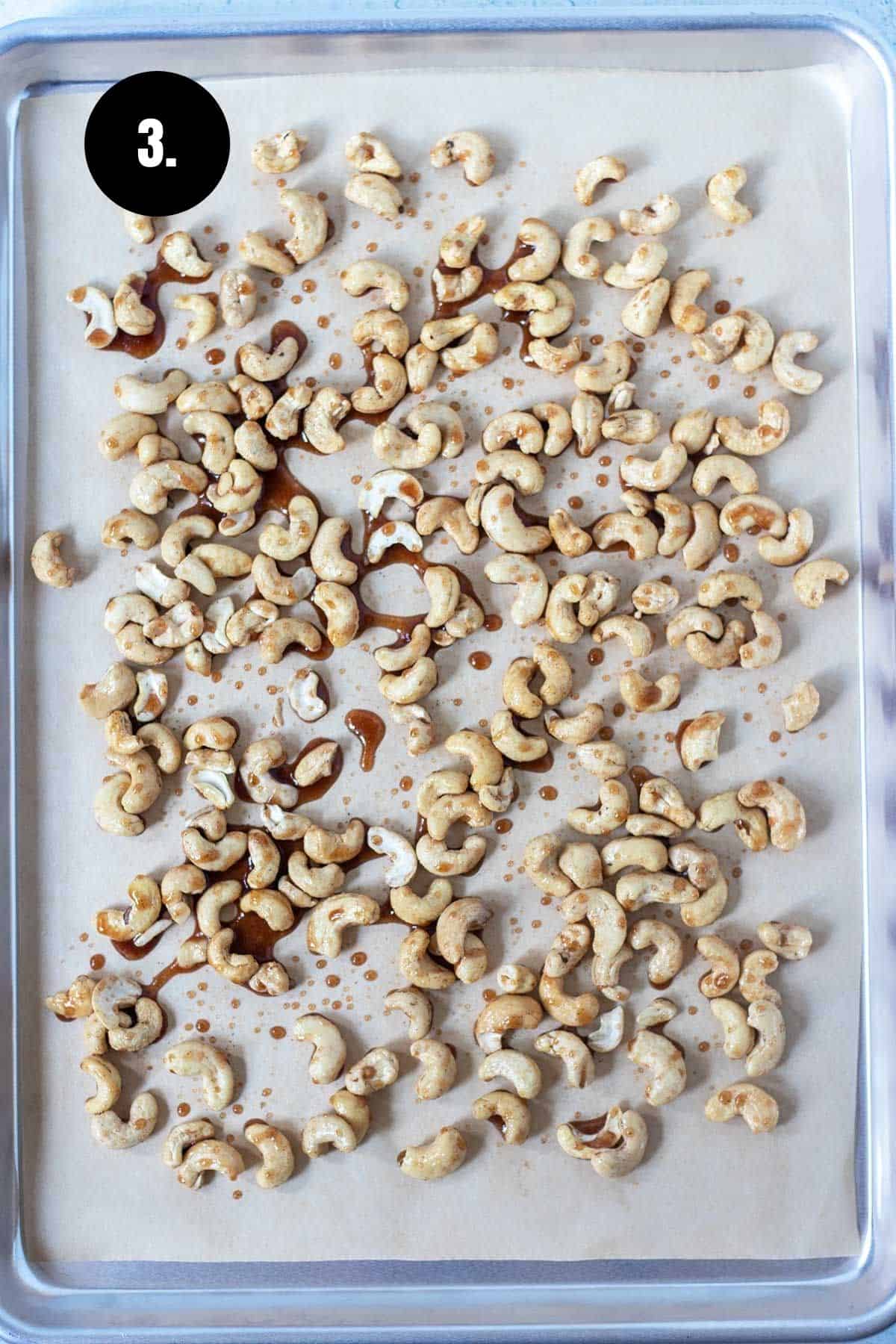 Honey Roasted Cashews (Easy, 4 ingredients) - Apples for CJ