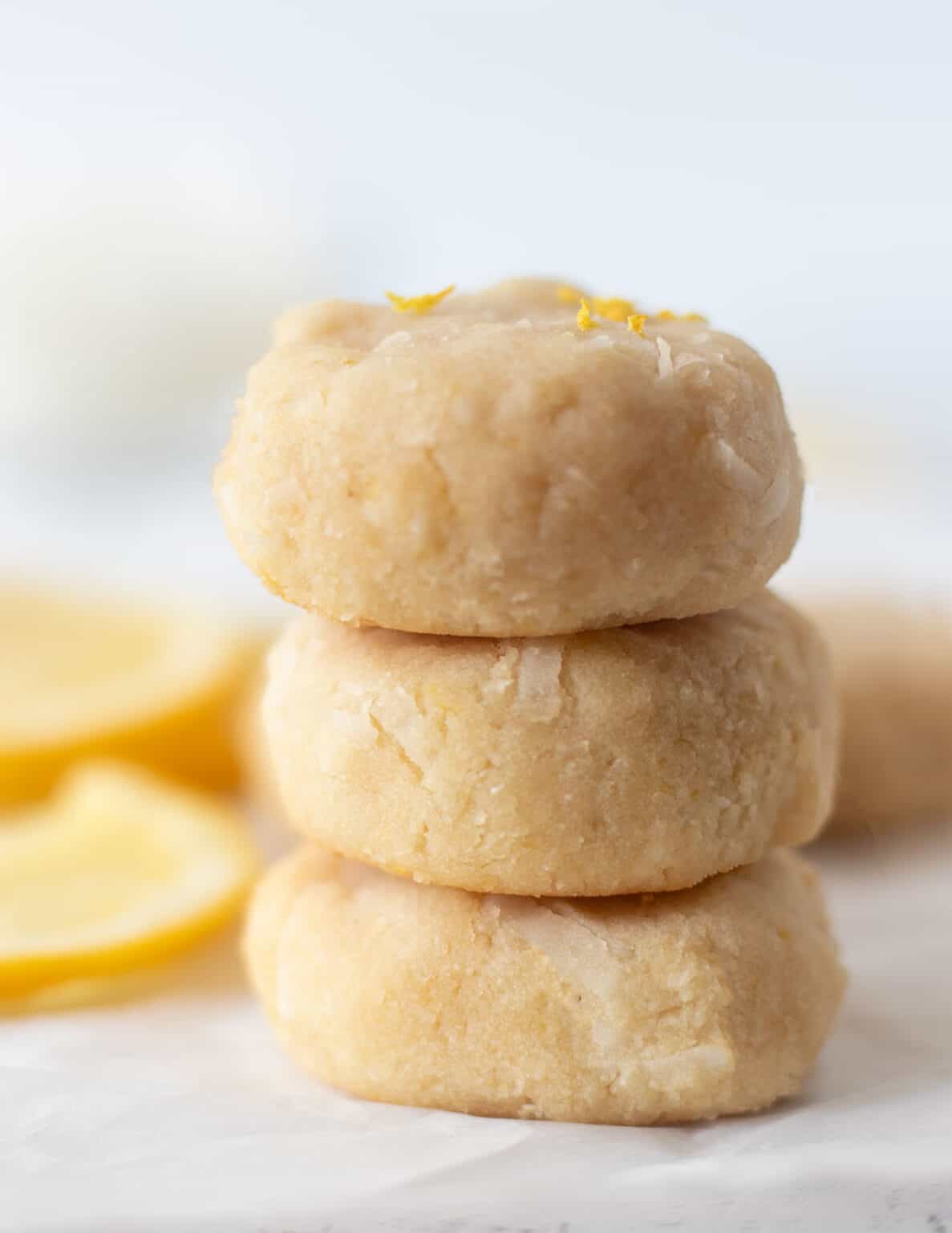 Soft Lemon Cookies - Apples for CJ